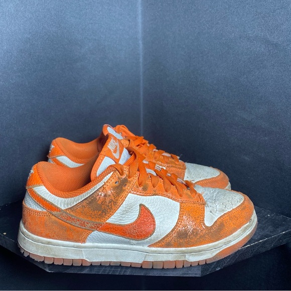 Nike | Shoes | Nike Dunk Low Orange White | Poshmark